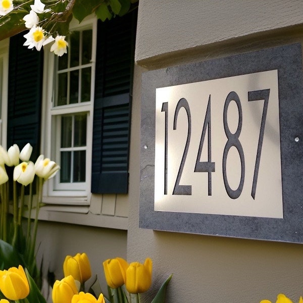 Large House Numbers - Etsy