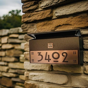 Copper Mailbox - Etsy