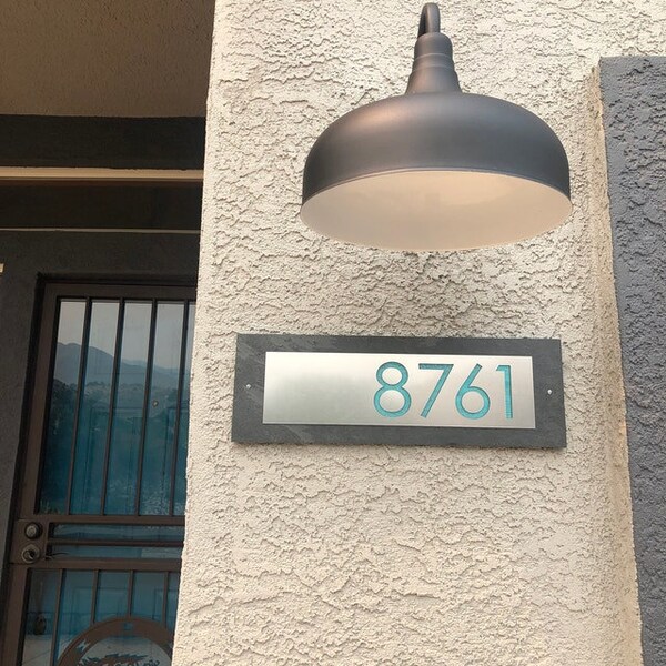 Solar House Numbers - Etsy