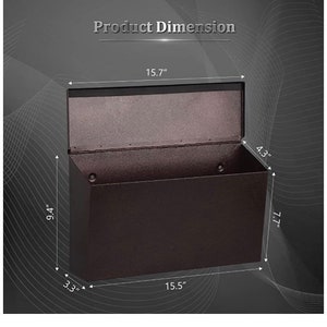 Nautical Boat Anchor Mailbox, Personalized Address Numbers, Coastal ...