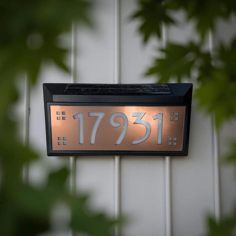 Light up Address Numbers - Etsy