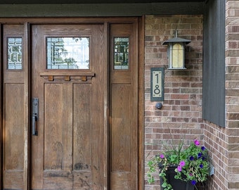 Craftsman House Numbers | Etsy