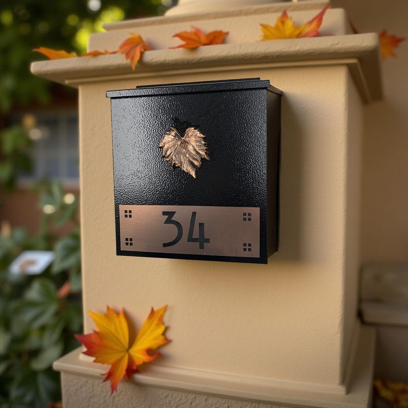 Craftsman Bungalow Mailbox, Personalized With House Address Numbers - Etsy