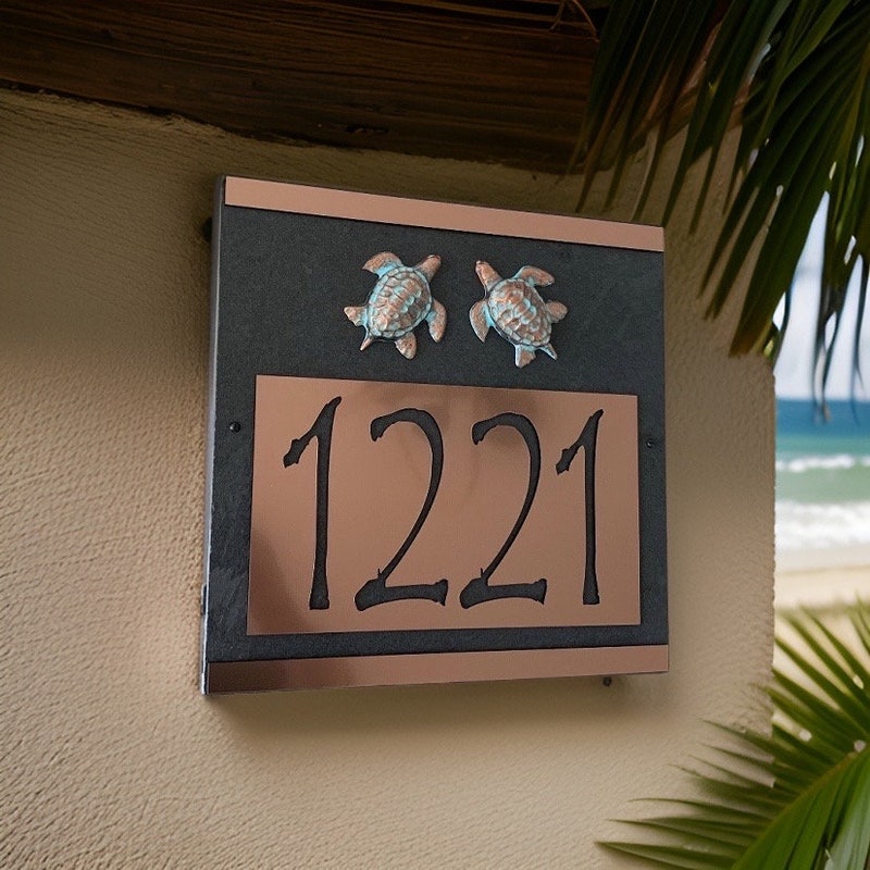 Beach House Numbers - Etsy