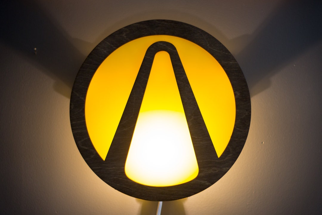 Borderlands Lamp Wall Mountable - Etsy
