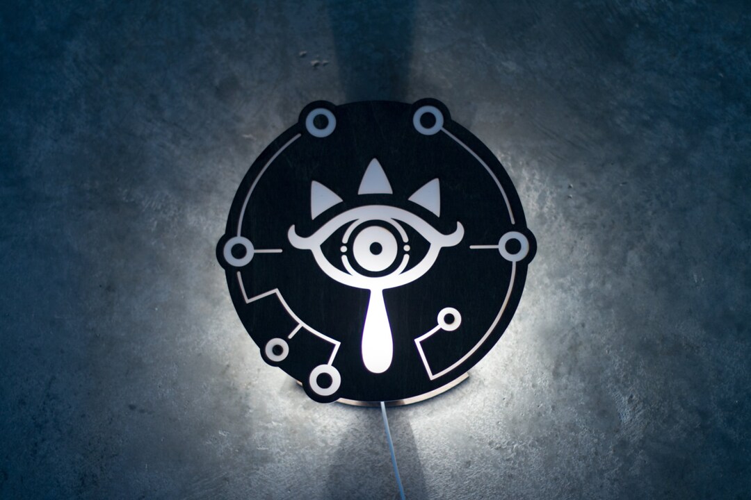 Sheika Slate Lamp - the Legend of Zelda - Breath of the Wild - Etsy