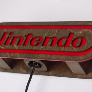 Nintendo Lamp - End Table or Wall Mounted - Beautiful Vibrant Acrylic ...