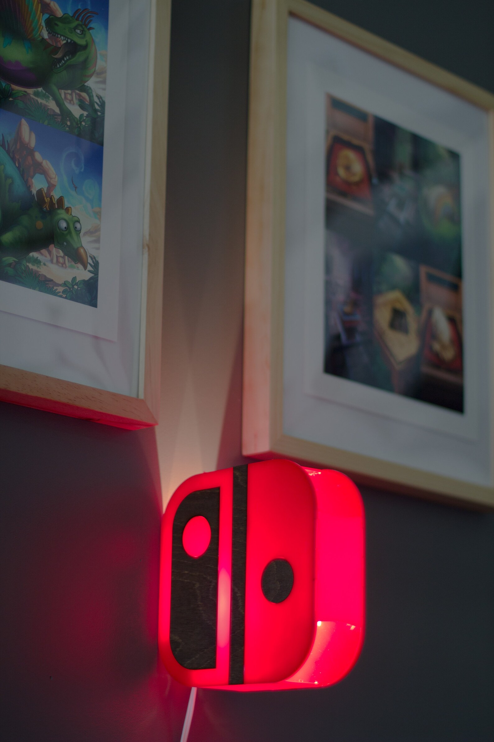 Nintendo Switch Lamp - End Table, or Wall Mountable - Etsy