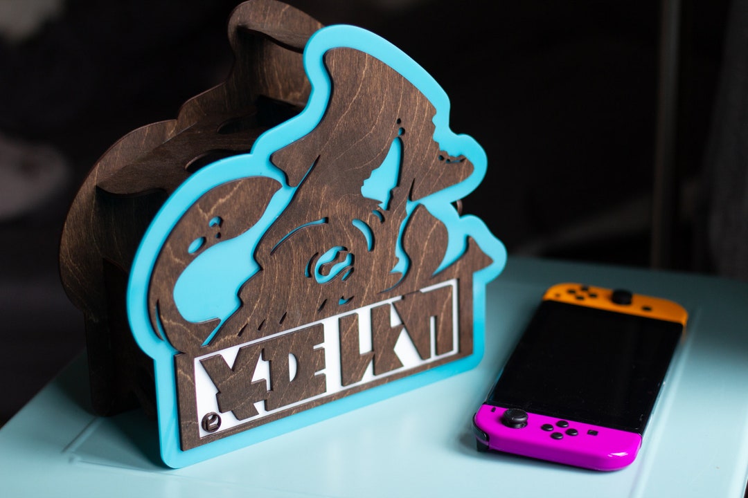 Splatoon Lamp - Enperry - Wall Hangable - Nintendo - Etsy