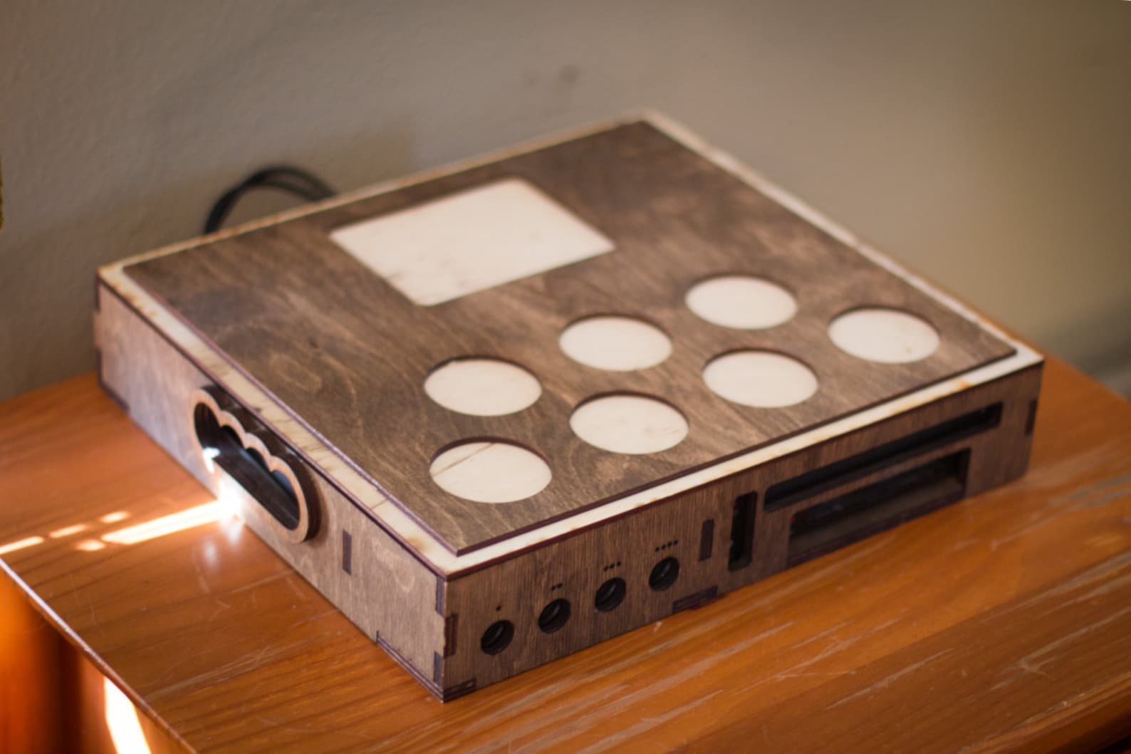 Wooden Nintendo Wii U Console Case Etsy