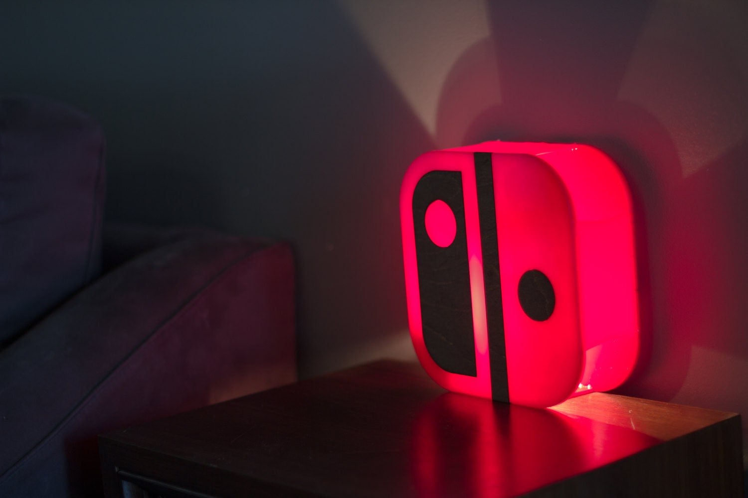 Nintendo Switch Lamp - End Table, or Wall Mountable - Etsy UK