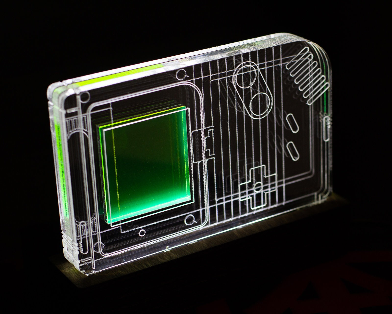 Nintendo Game Boy Light Bright LED Lamp Colored Screen | Etsy