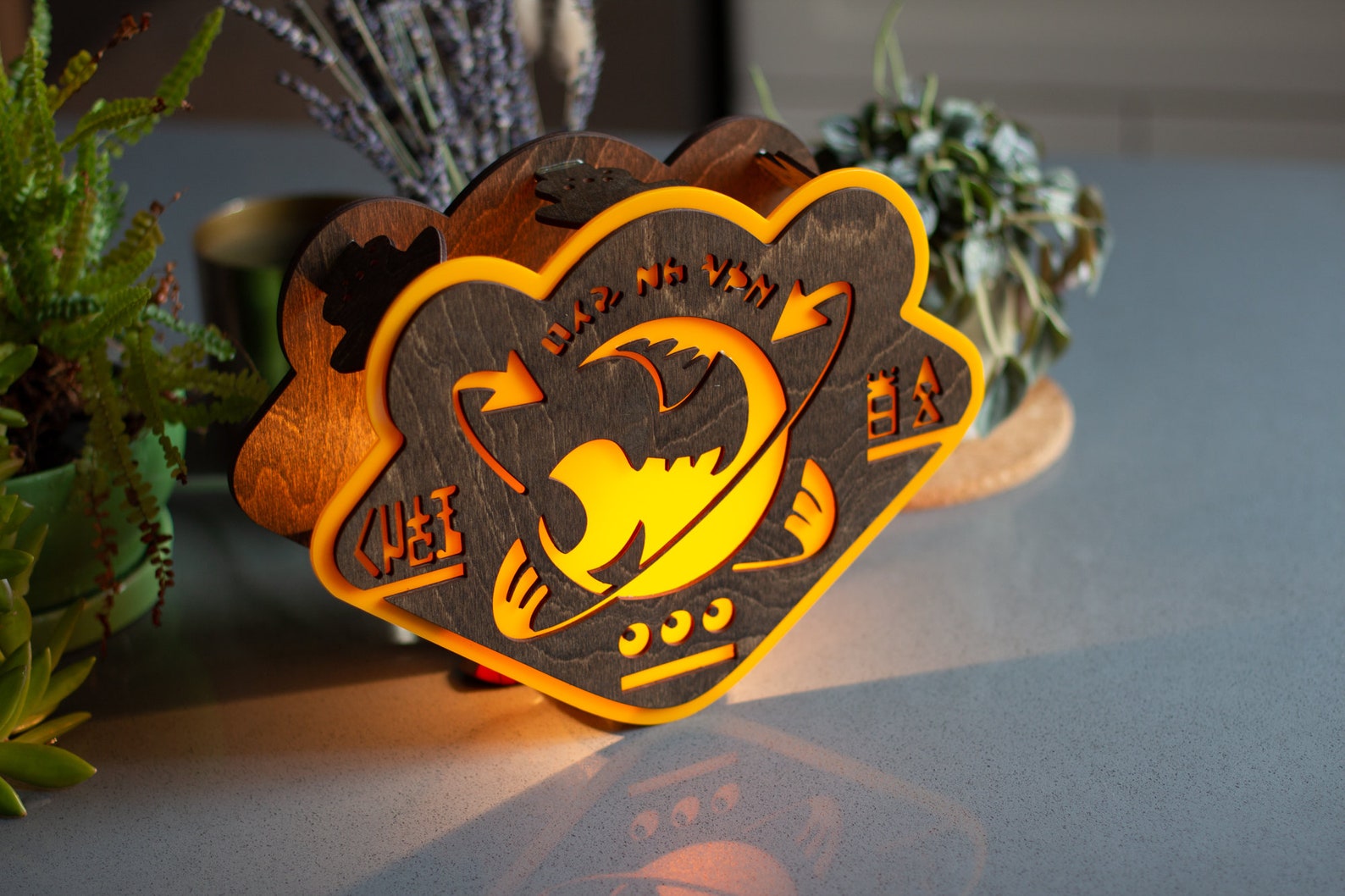 Splatoon Lamp Grizzco Industries Wall Hangable Nintendo - Etsy