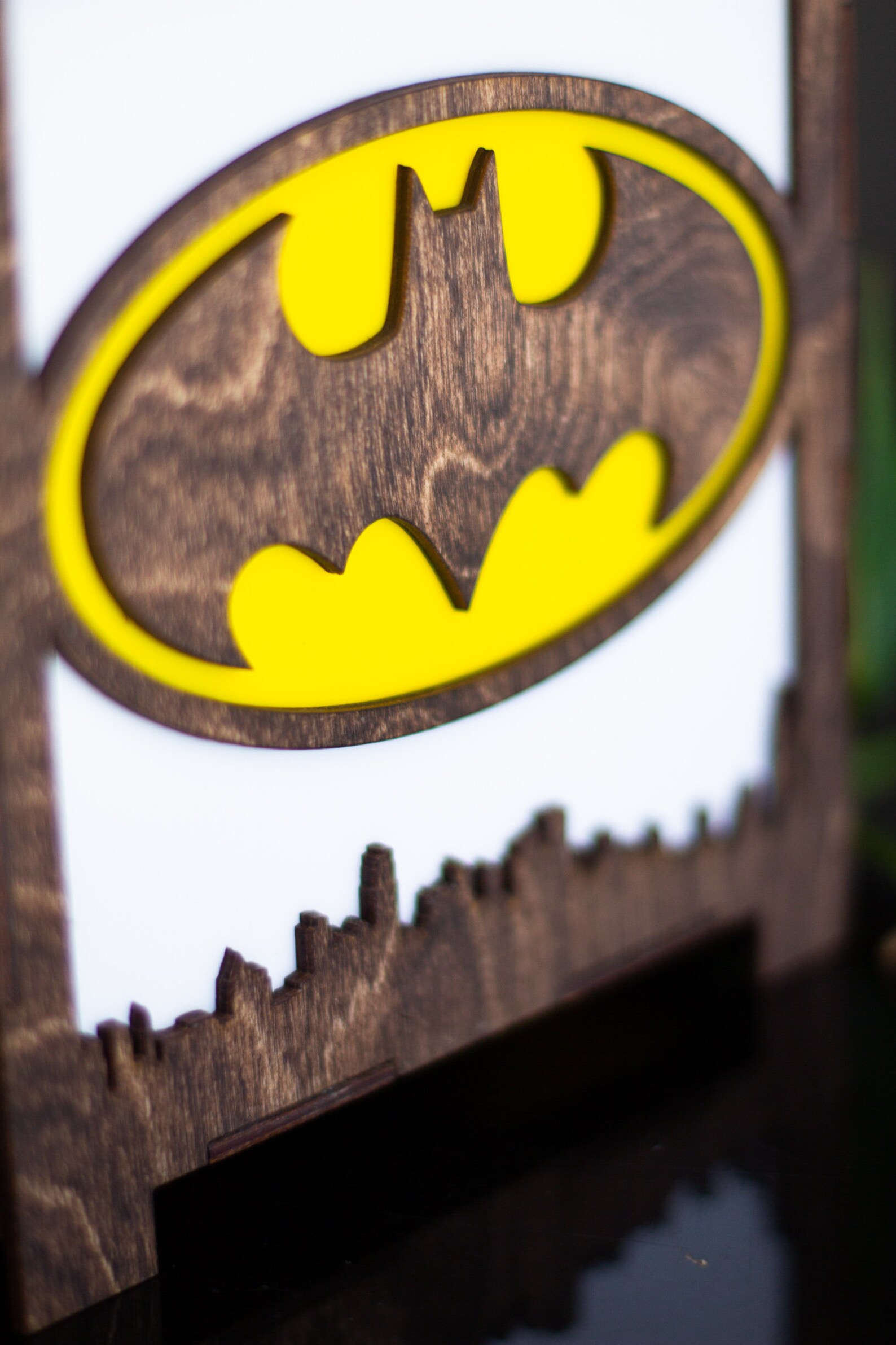 Batman Table Lamp DC Comics | Etsy