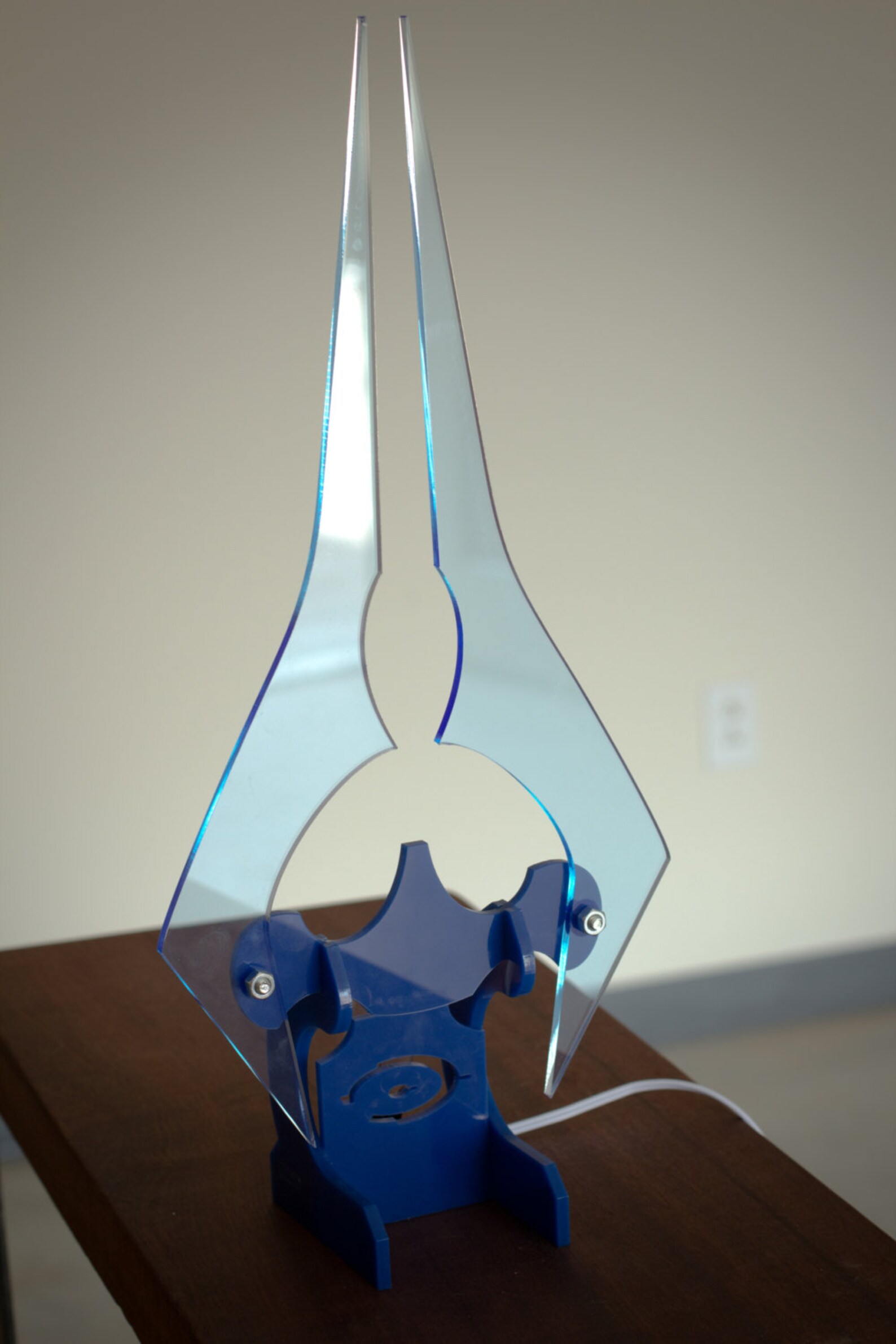 Halo Energy Sword Lamp Corner table night stand style | Etsy