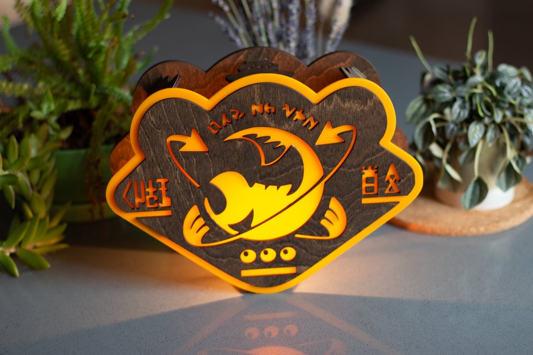 Splatoon Lamp - Grizzco Industries - Wall Hangable - Nintendo - Etsy