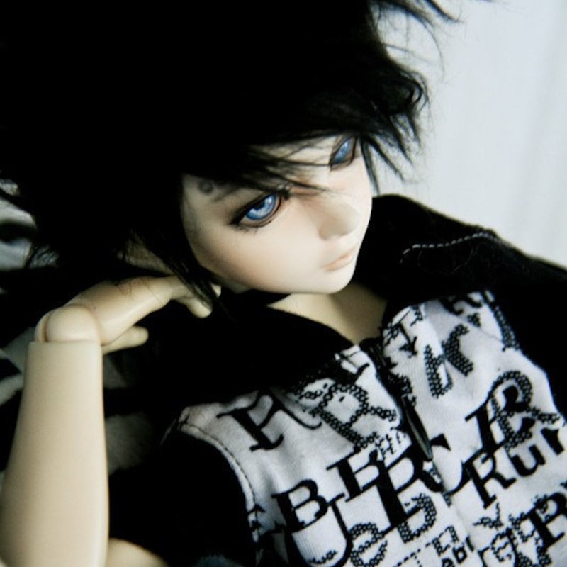 Bjd Wig Pink and Black - Etsy