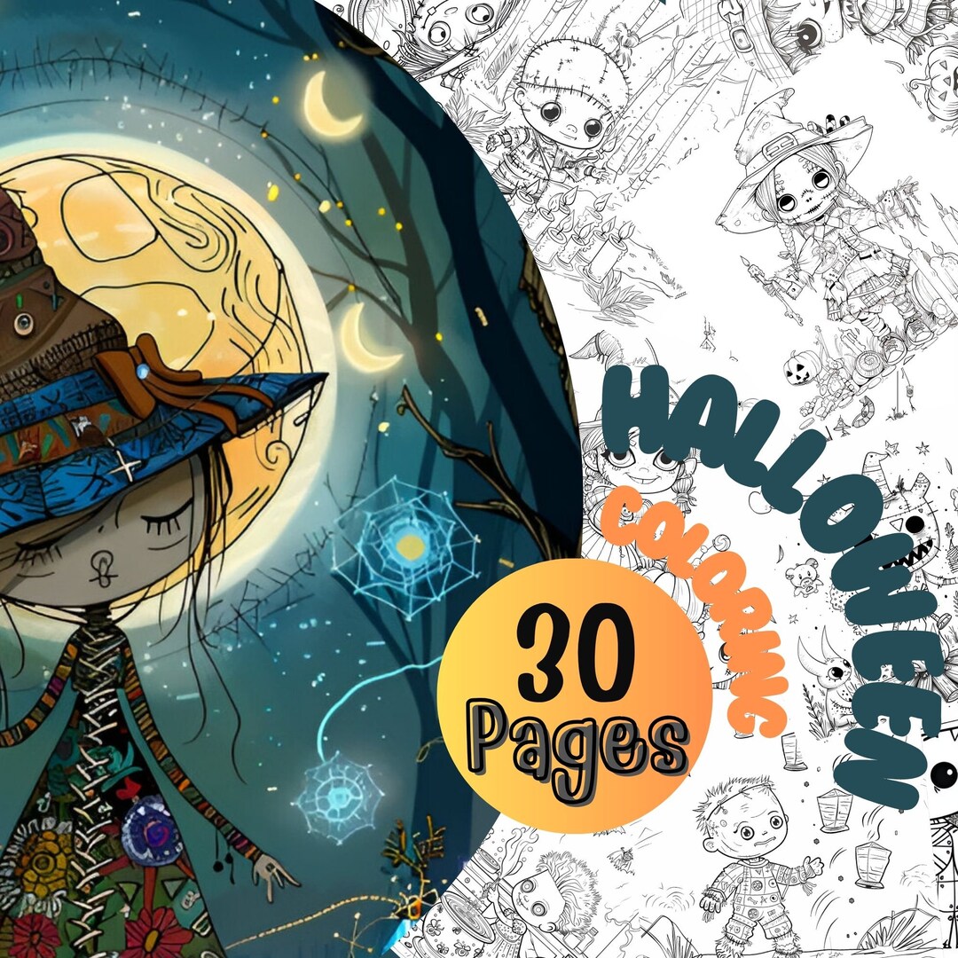 30 Coloring Pages , Cozy Cute Halloween Voodoo Doll Coloring Page ...