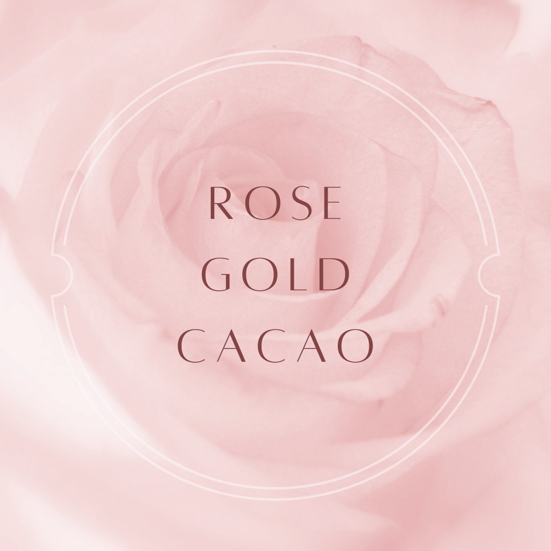 Rose Gold Cacao | 250g Bag | Ceremonial Grade Cacao - Etsy