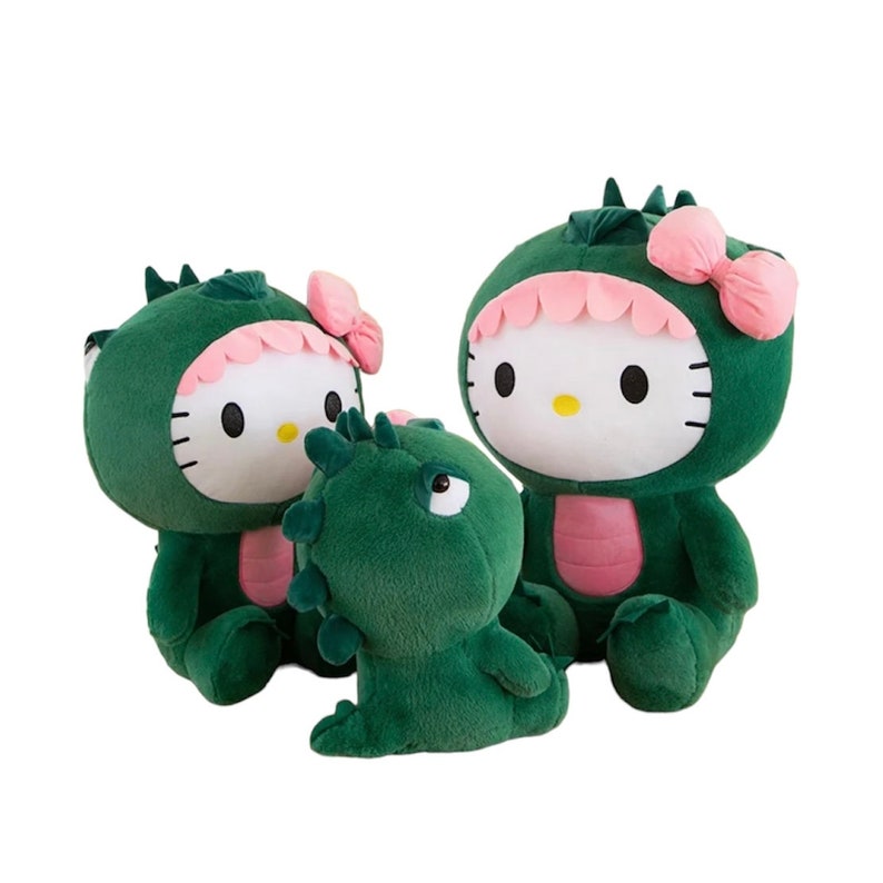 Hello Kitty Sanrio 35cm Dinosaur Plush - Etsy