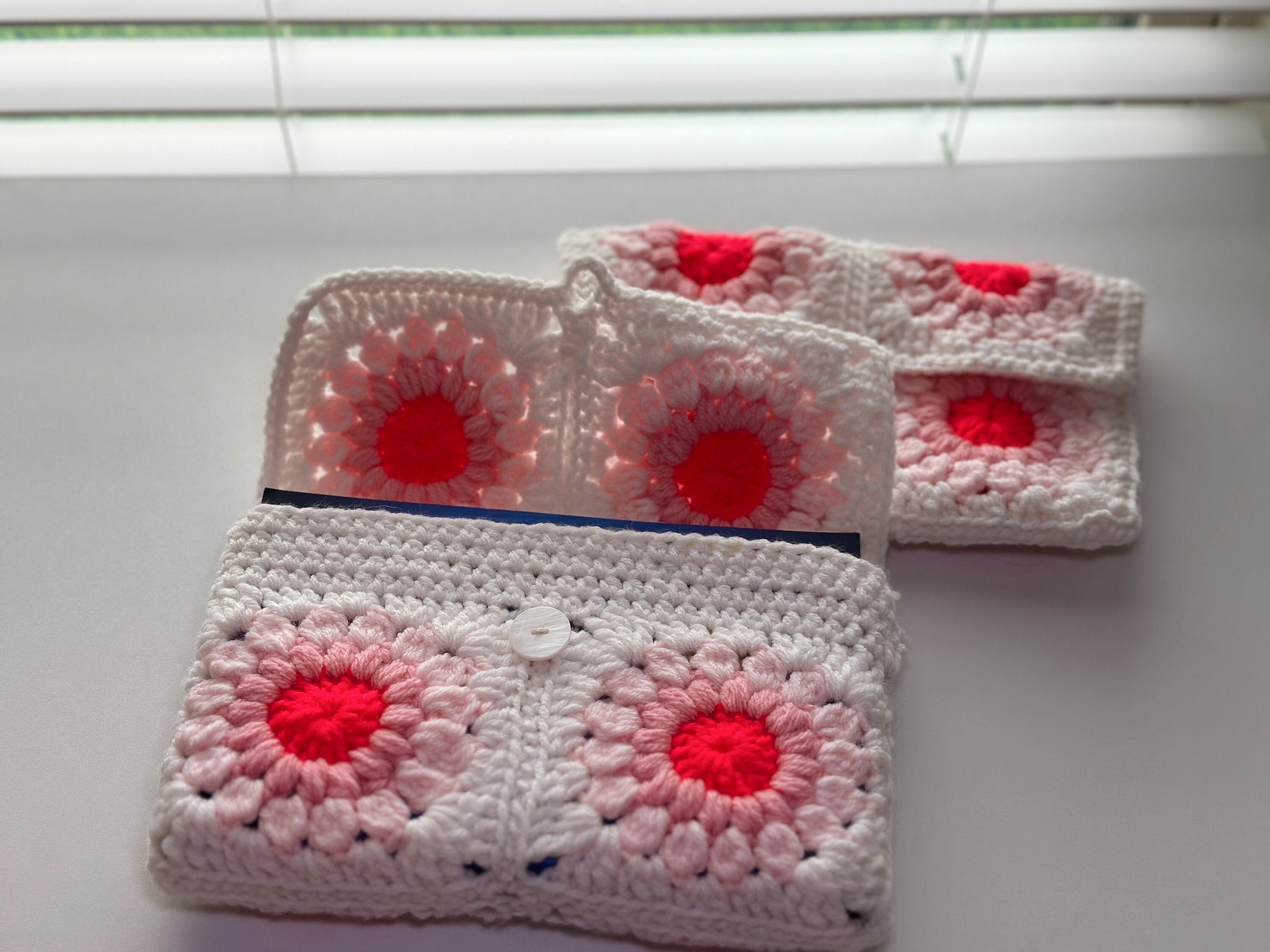 Crochet Sunflower Book Cover - Etsy
