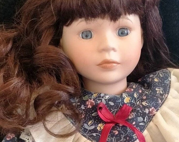 Vintage.collection Promenade Porcelain Doll "beatrice" 16"-41 Cm". - Etsy