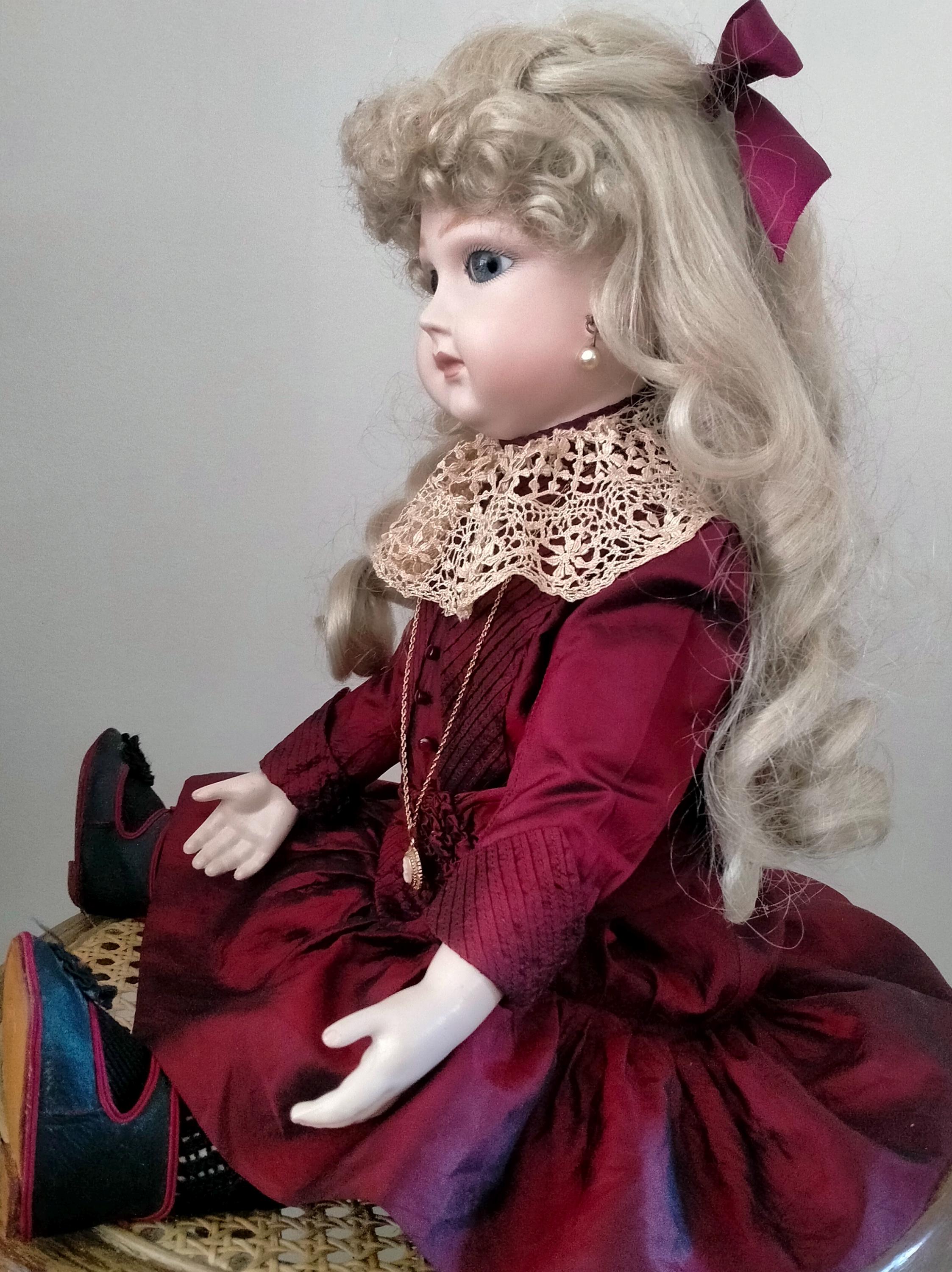 Antique Porcelain Doll - Etsy