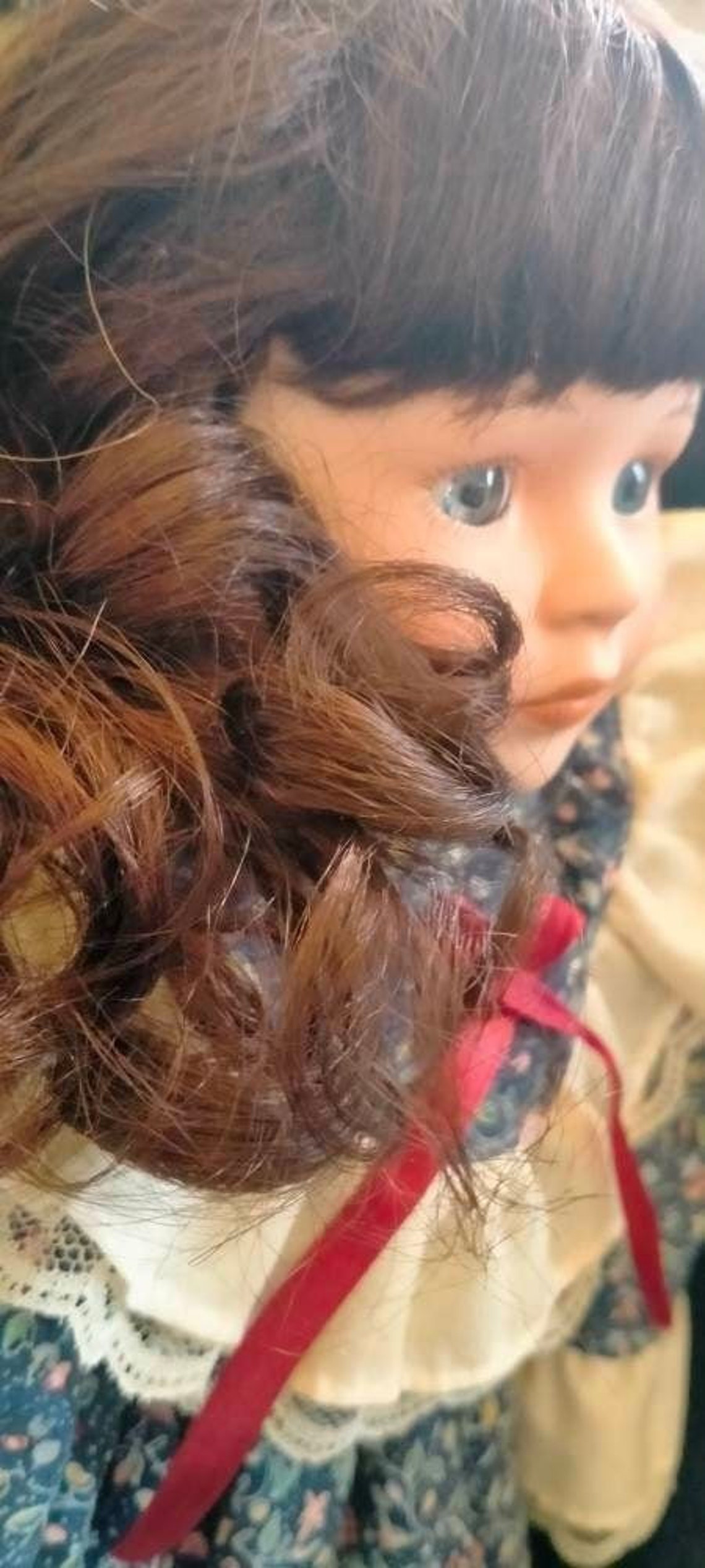 Vintage.collection Promenade Porcelain Doll "beatrice" 16"-41 Cm". - Etsy