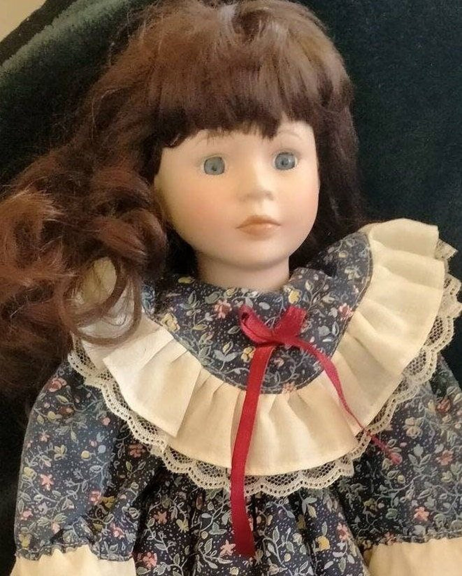 Vintage.collection Promenade Porcelain Doll "beatrice" 16"-41 Cm". - Etsy