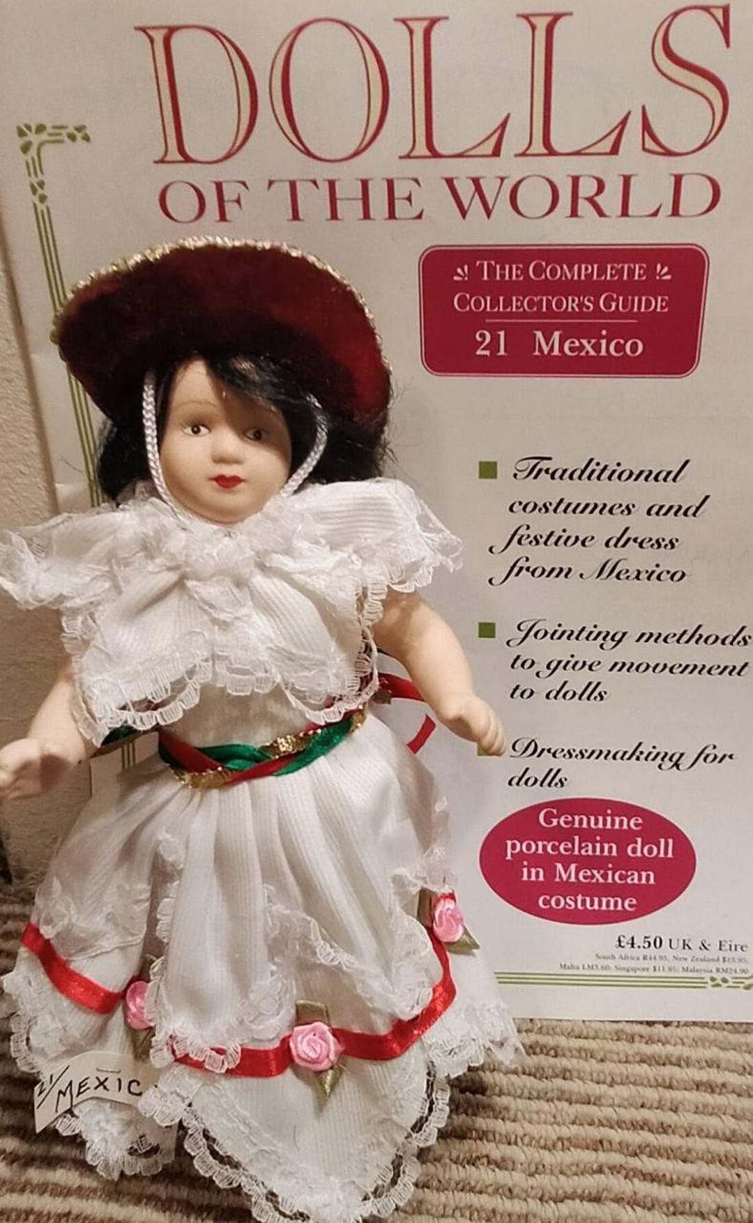 Vintage Mexico Collectible Doll. Brand Dolls in the World (1980–1989 ...
