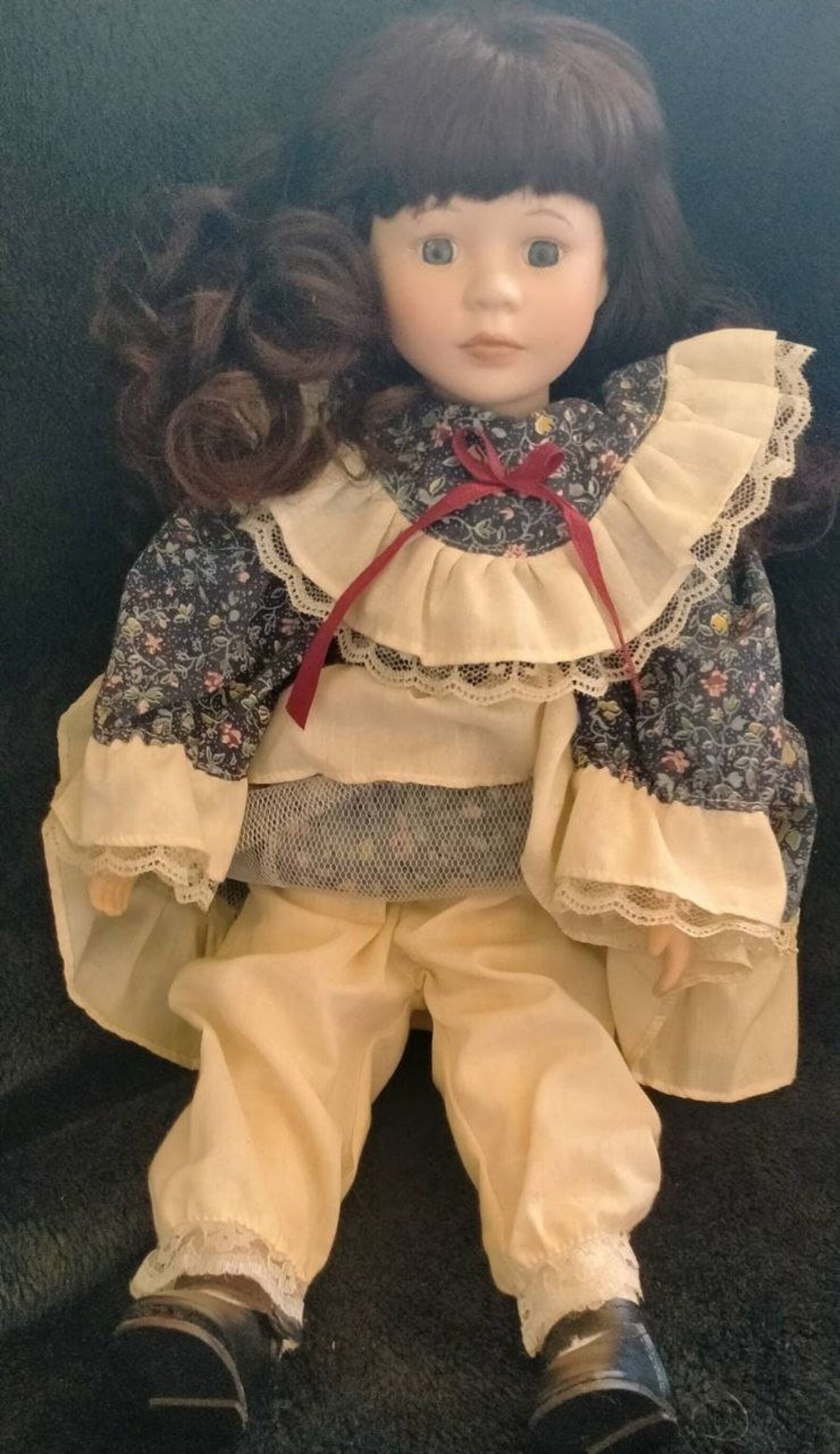 Vintage.collection Promenade Porcelain Doll "beatrice" 16"-41 Cm". - Etsy
