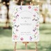 Wedding Signs Bundle | Editable Digital Templates | Pastel Blooming ...