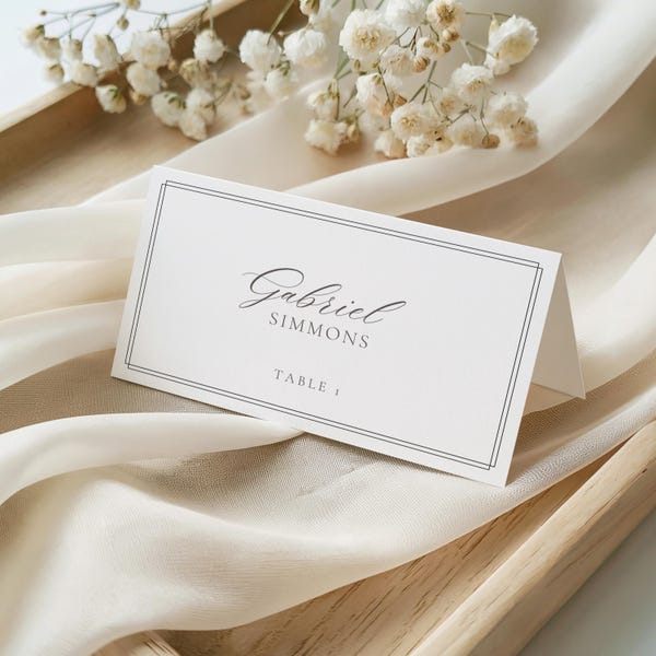 Buffet Name Tag - Etsy