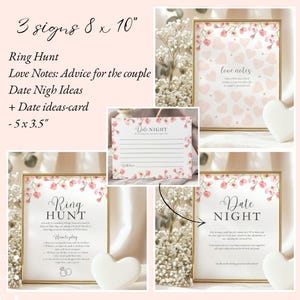 Floral Bridal Shower Games, Editable Bridal Shower Games Bundle ...