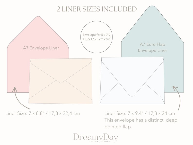 Floral Envelope Lining | Printable Liner PDF | Wedding Invitation Liner ...