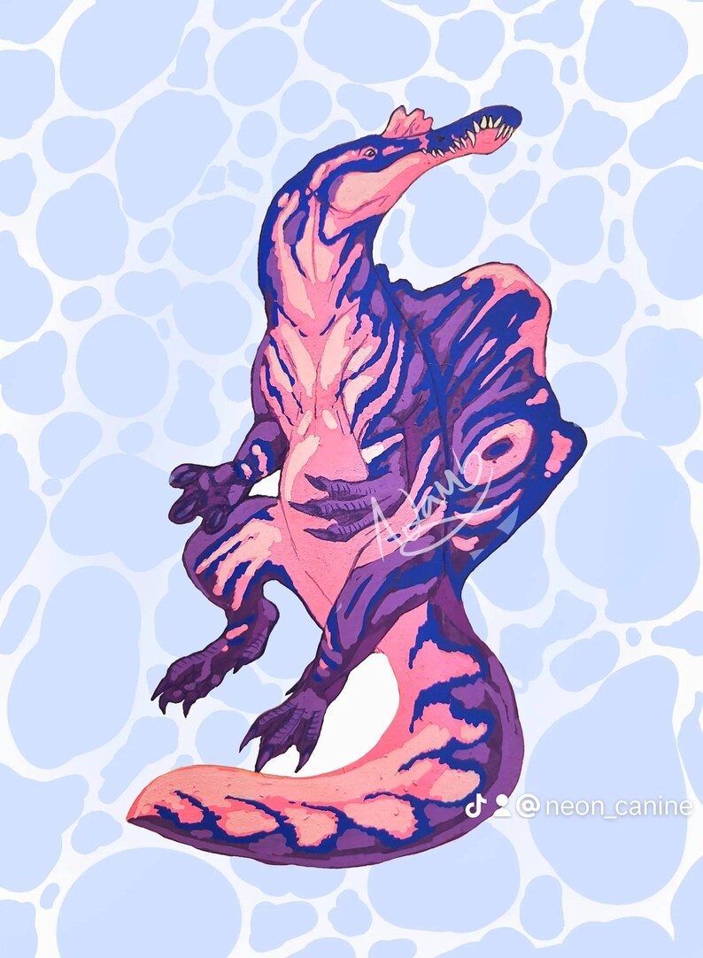 Spinosaurus Print - Etsy