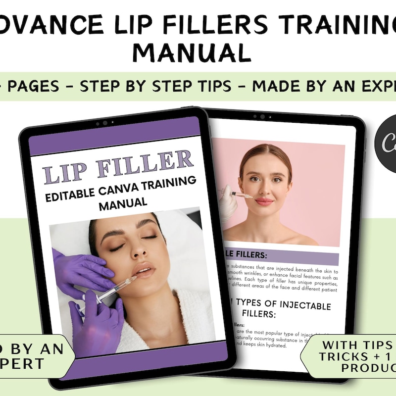 Lip Injection Techniques - Etsy