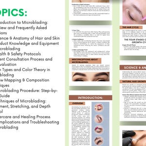 Microblading Training Manual: Eyebrow Tattoo Guide (PDF Ebook) - Etsy