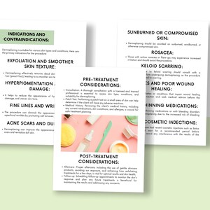 Dermaplaning Training Manual: Editable Guide for Estheticians (canva ...