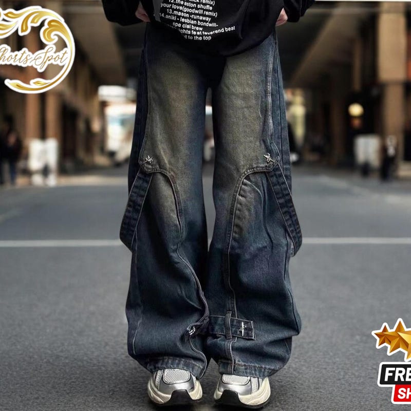 Baggy Emo Pants - Etsy