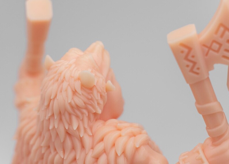 3D Printed Fan Made Shrek Warrior With Dual Axes 1/24 Scale 120mm ...