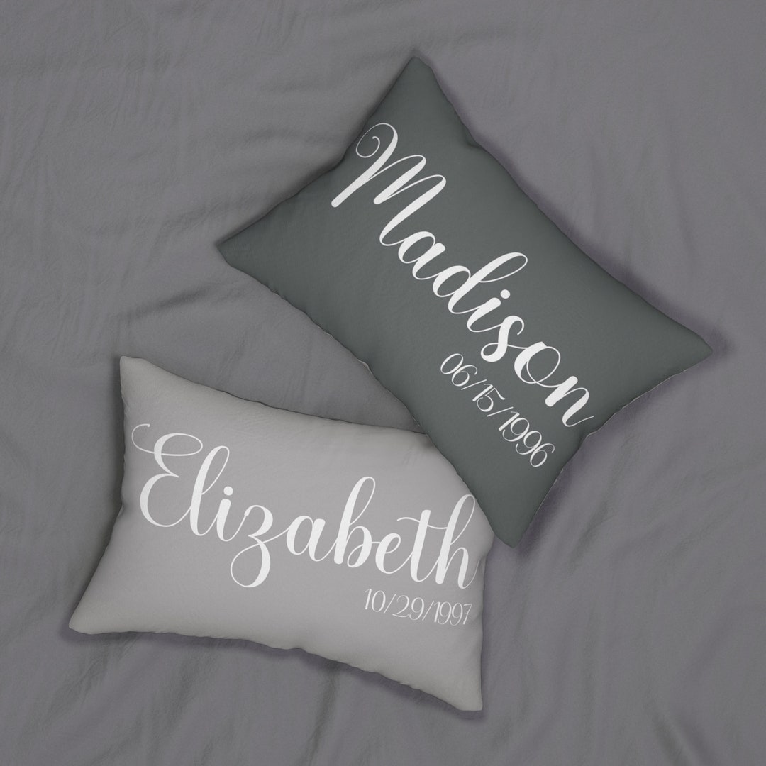 Monogrammed Pillow, Name Pillow, Custom Pillow, Custom Name Pillow ...