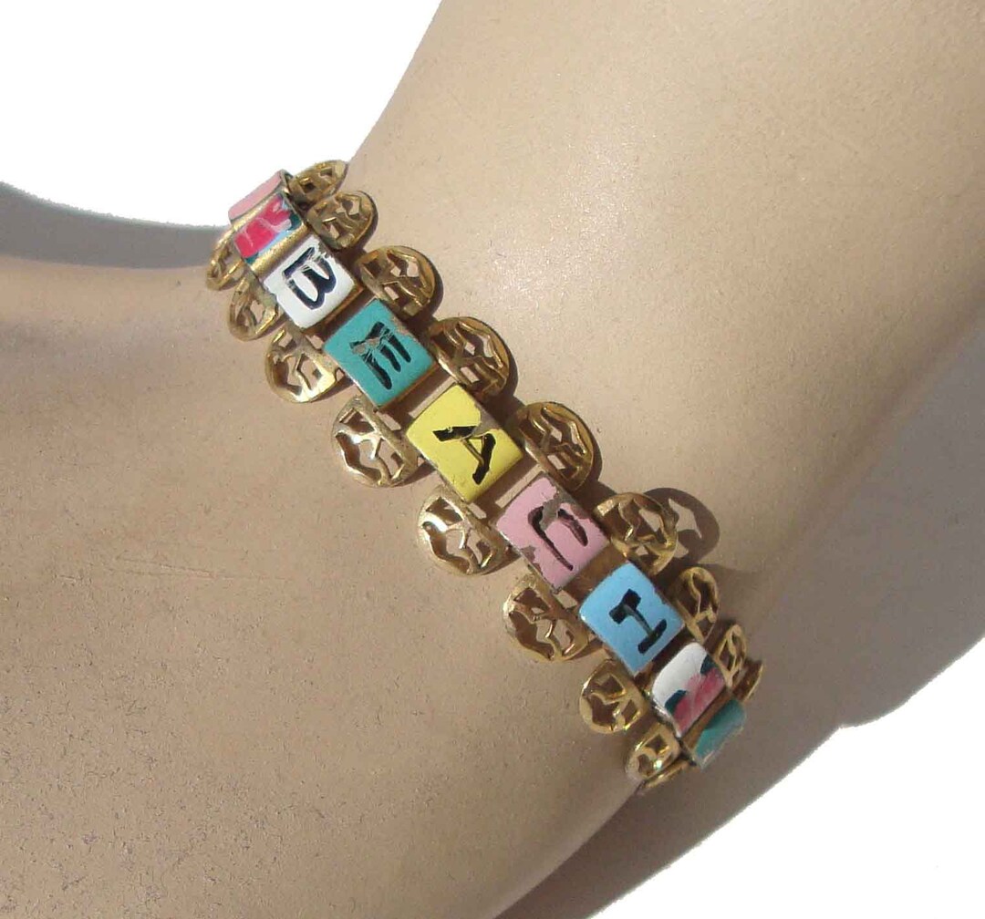Vintage Florida Bracelet Miami Beach Souvenir Small - Etsy