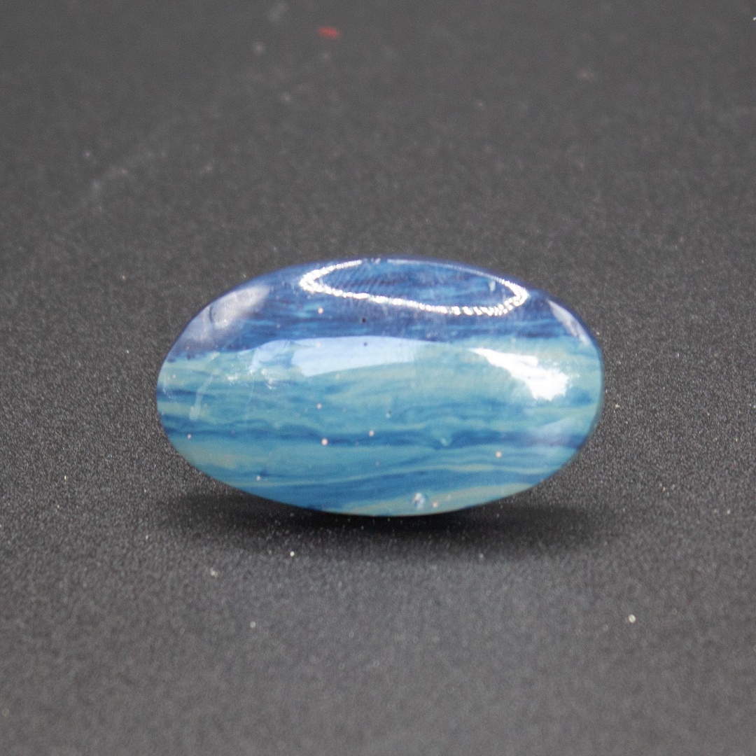Sieber Agate (centuries Old Slag Glass) Oval Cabochon, Reminiscent of ...