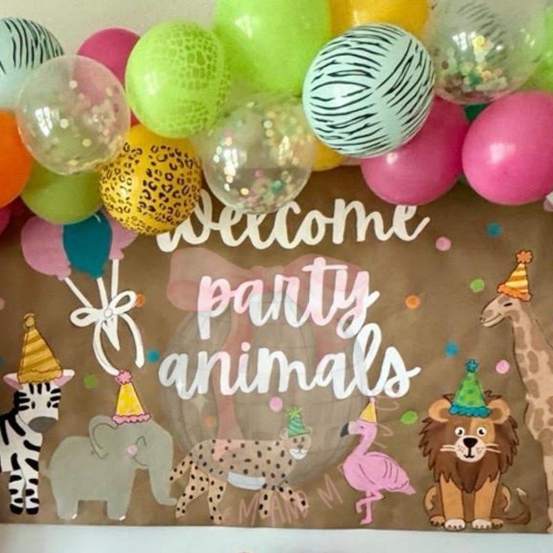 Paint Party Banner - Etsy