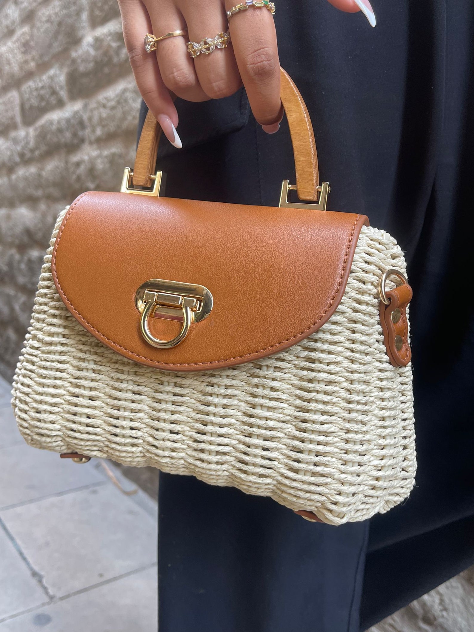 Vacation Purse, Straw Bags, Brown Leather Bags, Fashionable Summer Bags ...