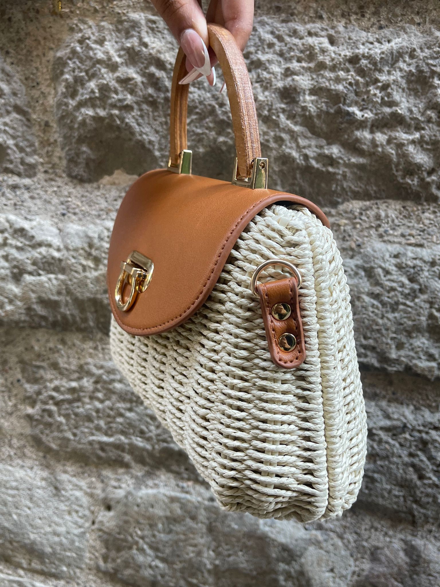 Vacation Purse, Straw Bags, Brown Leather Bags, Fashionable Summer Bags ...