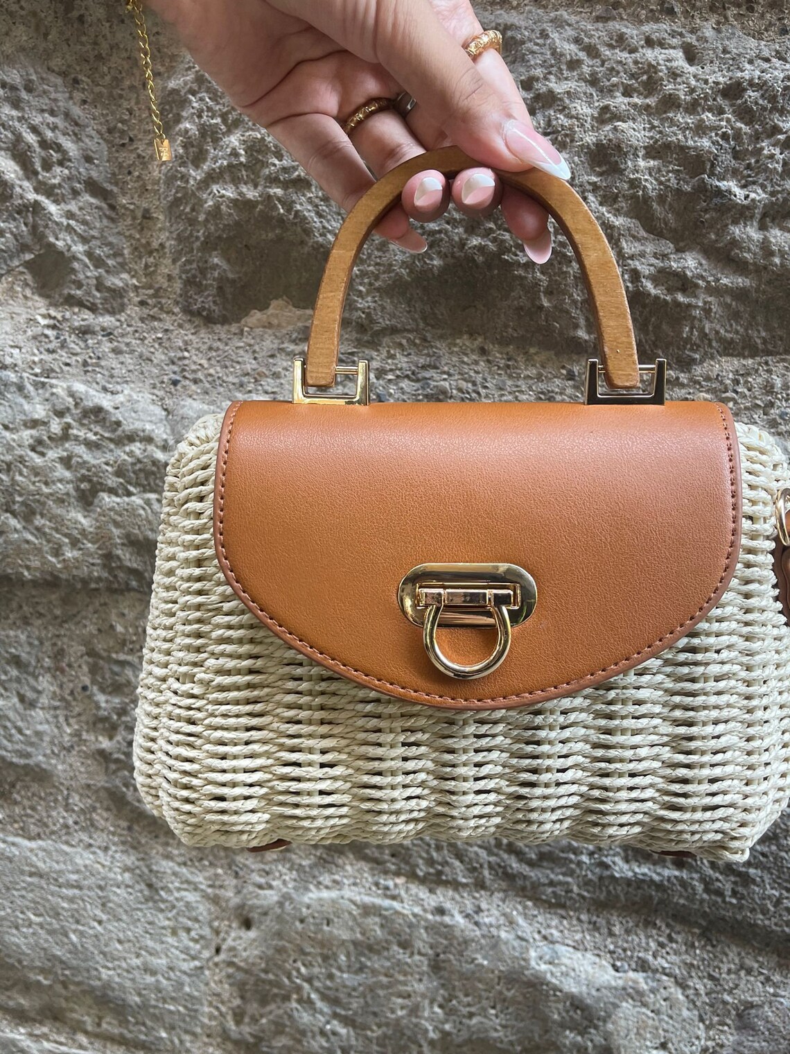 Vacation Purse, Straw Bags, Brown Leather Bags, Fashionable Summer Bags ...