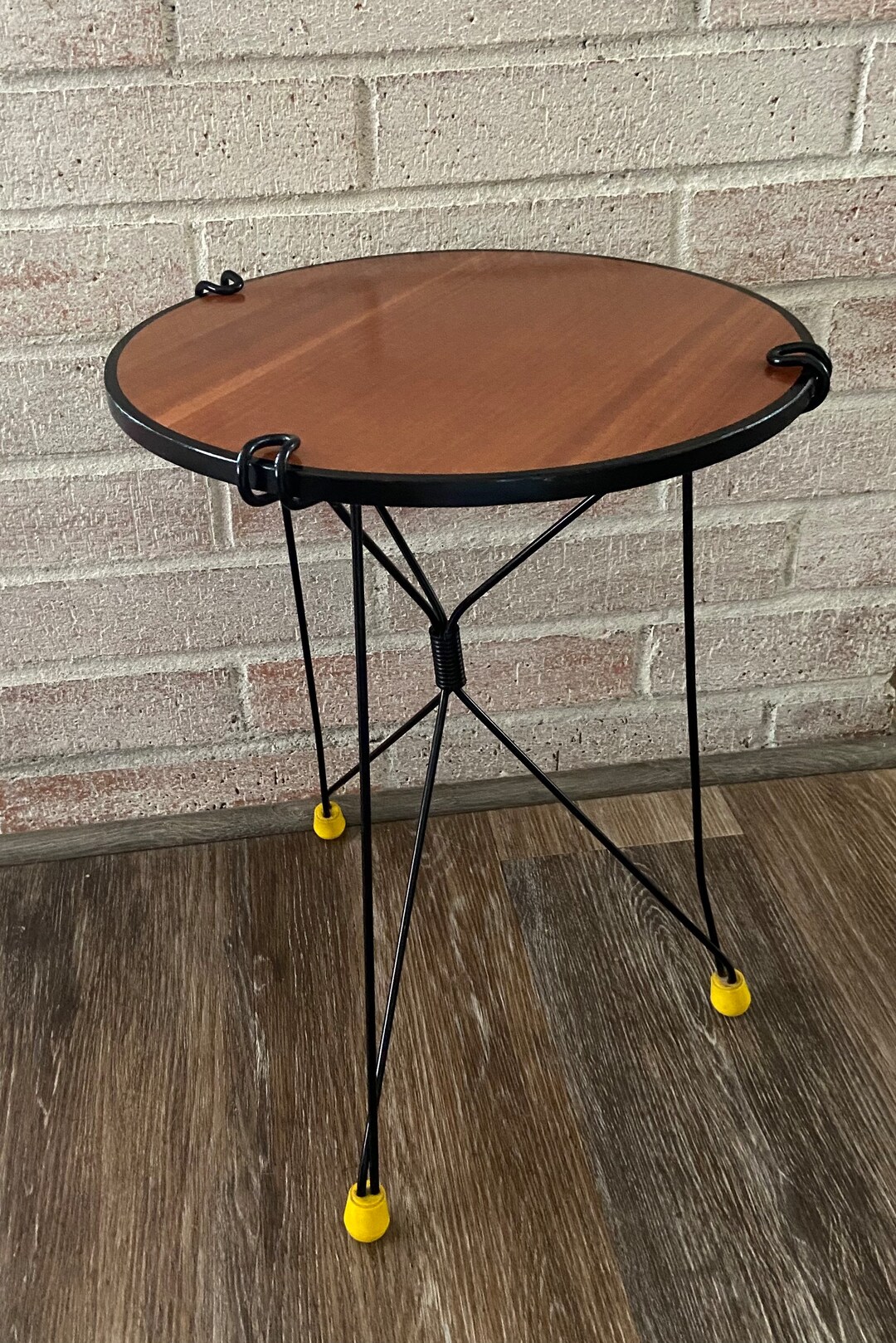 Vintage Mcm String End Table - Etsy