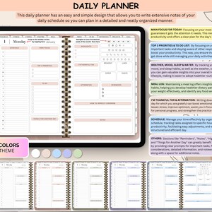 All-in-one Digital Planner 2024, 2025, Digital Planner, Weekly, Daily ...